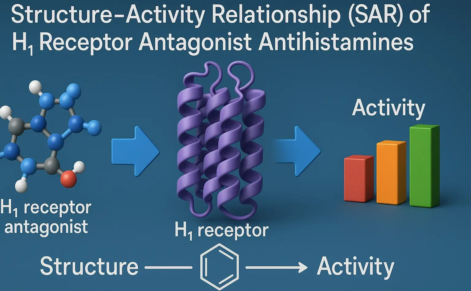 Structure-Activity Relationship (SAR) of H1 Receptor Antagonist ...