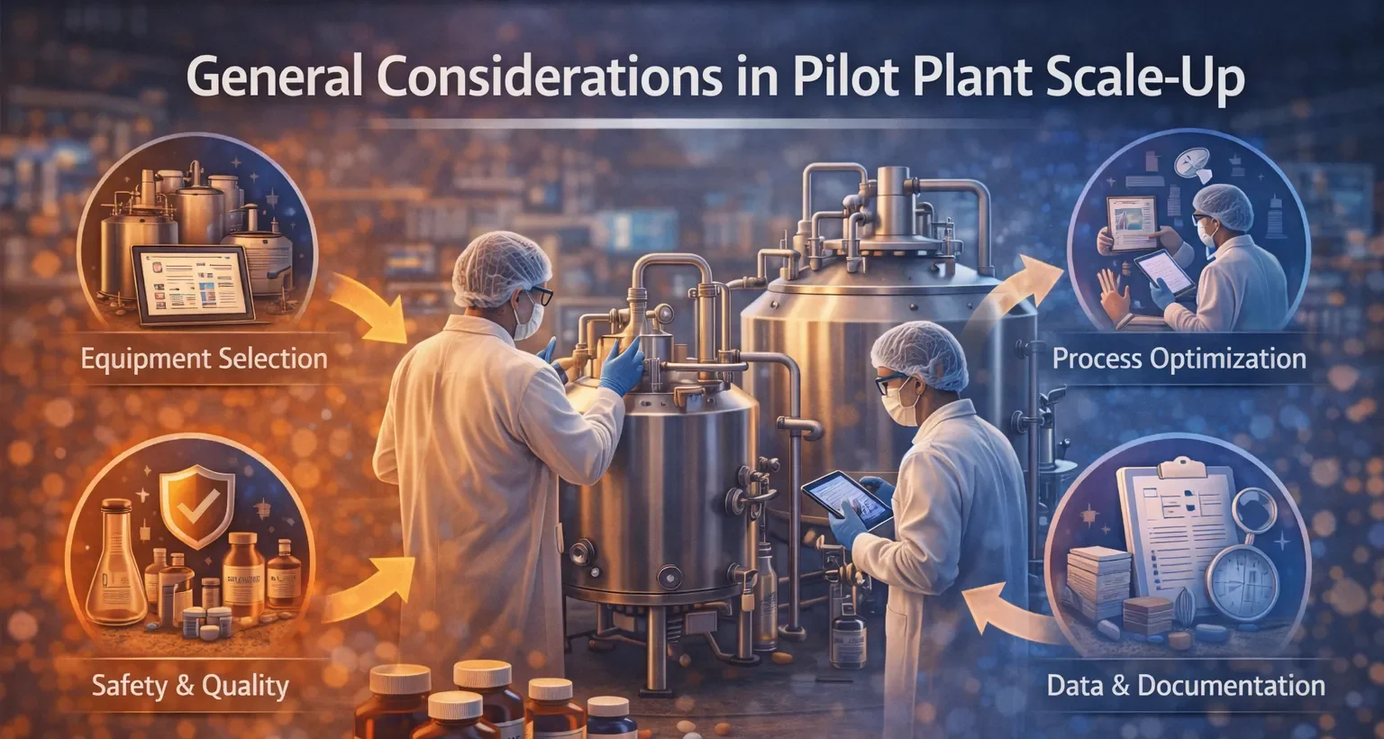 General Considerations in Pilot Plant Scale-Up | Free Notes